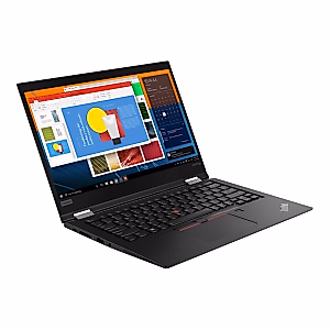 Lenovo ThinkPad X390 Yoga 13.3" Touch 16GB 512GB Intel Core i7-8665U, Black (Renewed)