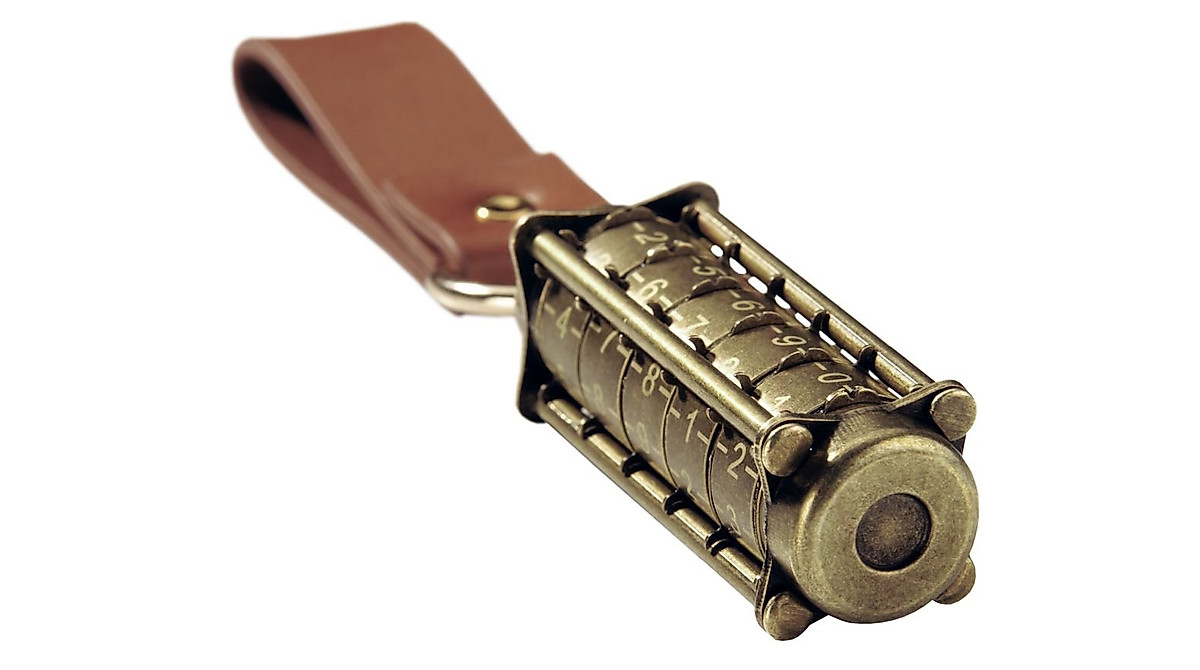 Cryptex USB Flash Drive, Antique Gold, 64 GB — 🛍️ The Retail Market