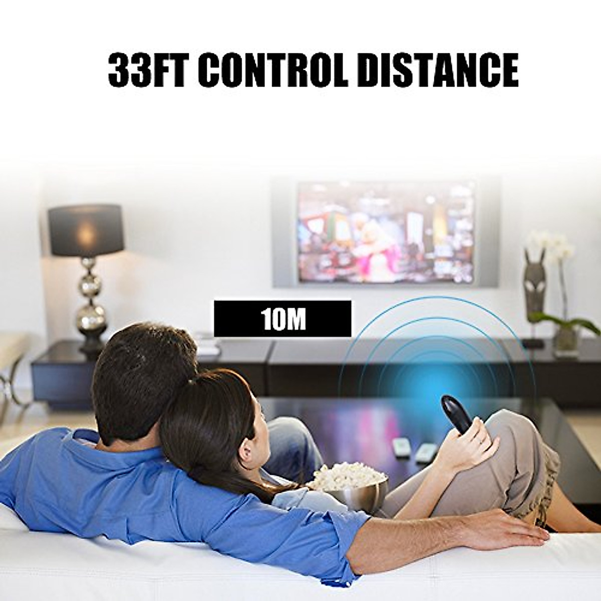 Replacement Remote Control for LG TV, 10m Control Distance Remote Controller for LG 3D Smart TV AN-MR500G AN-MR500 MBM63935937