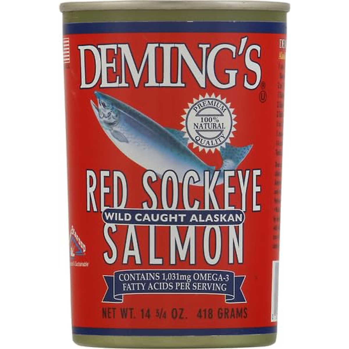 Deming's Wild Caught Alaskan Salmon, 14.75 oz