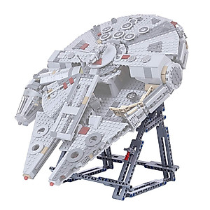 Display Stand for Lego 75105 Millennium Falcon, Stand Building Set for Lego 75105 (Building Set NOT Included)