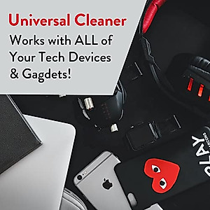 AirSquares Earbud Cleaning Putty, AirPods Cleaning Kit, Safely Remove Ear Wax, Dirt & Gunk from Wireless & Bluetooth Earpods, Earbuds, Headphones, Earphone, Hearing Aids & More (12 Pack)