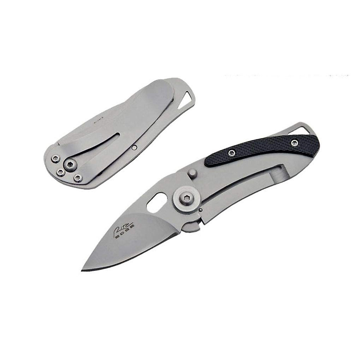 Rite Edge Silver Dollar Folder Knife
