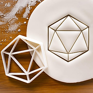 Icosahedron cookie cutter, 1 piece - Bakerlogy