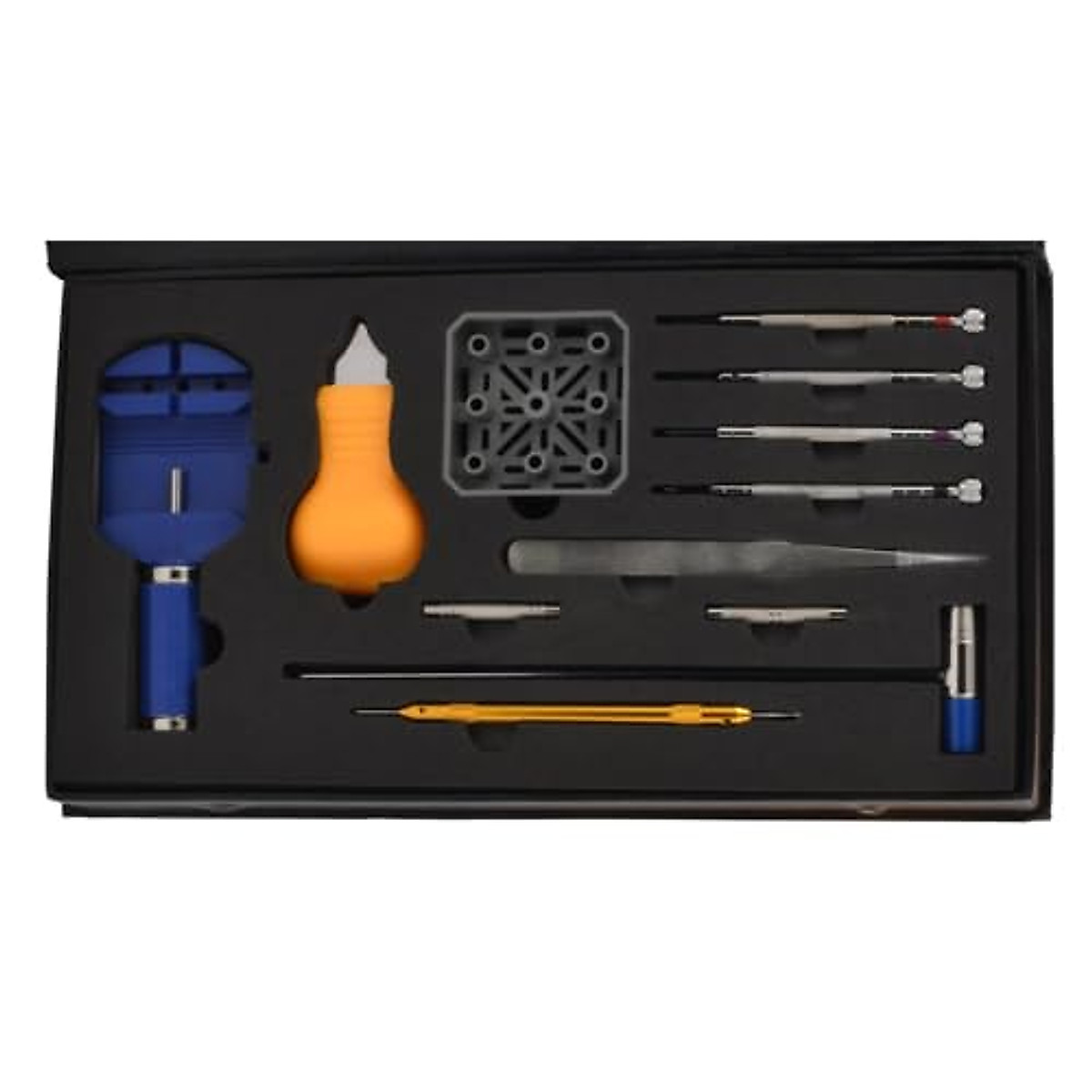 Ewatchparts DELUXE 12 WATCH STRAP OR LEATHER RUBBER BAND CHANGING TOOL KIT COMPATIBLE WITH IWC PILOT