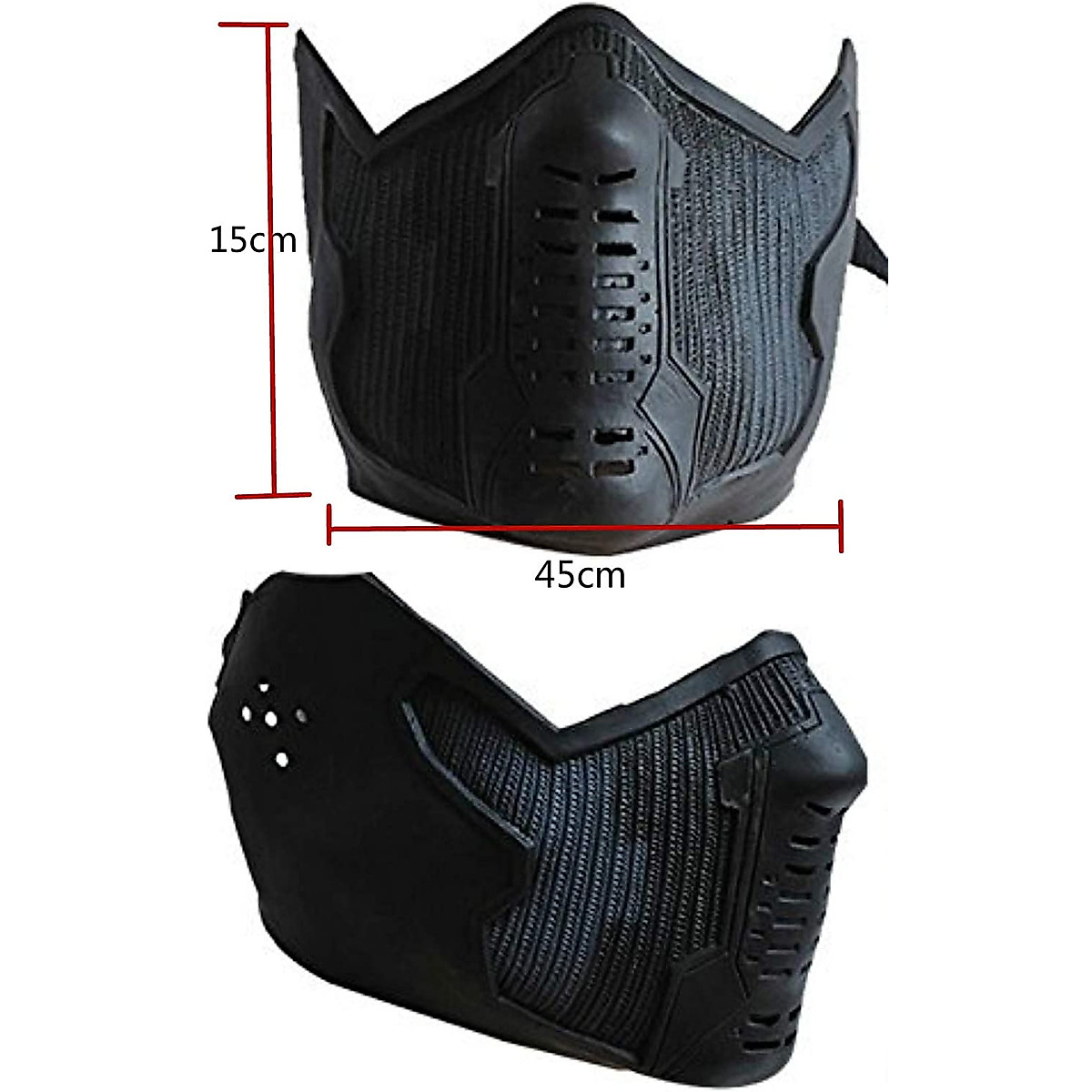 Winter Soldier James Buchanan Bucky Barnes Cosplay Latex Mask by Yancos