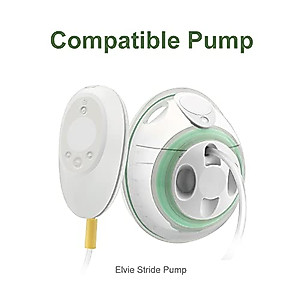 Maymom Tubing Compatible with Elvie Stride Pump; Not Original Elvie Stride Pump Parts or Accessories, Replacement Parts for Elvie Stride Tubing