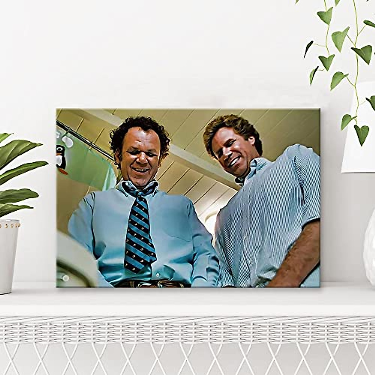 Step Brothers Poster Funny Bathroom Decor Wall Art Movie Posters For Room Aesthetic,Canvas Print Bathroom Pictures For Wall Decor Home Toilet Decoration 30x45cm-Unframed