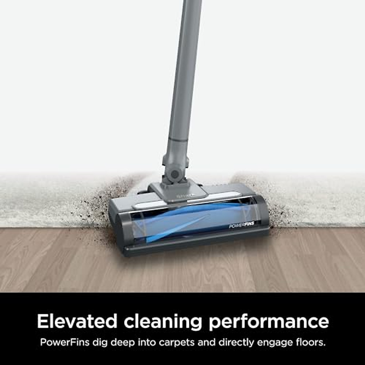 Shark WANDVAC System Pet Ultra-Lightweight Powerful Cordless Stick Vacuum with Charging Dock, WS642, Grey