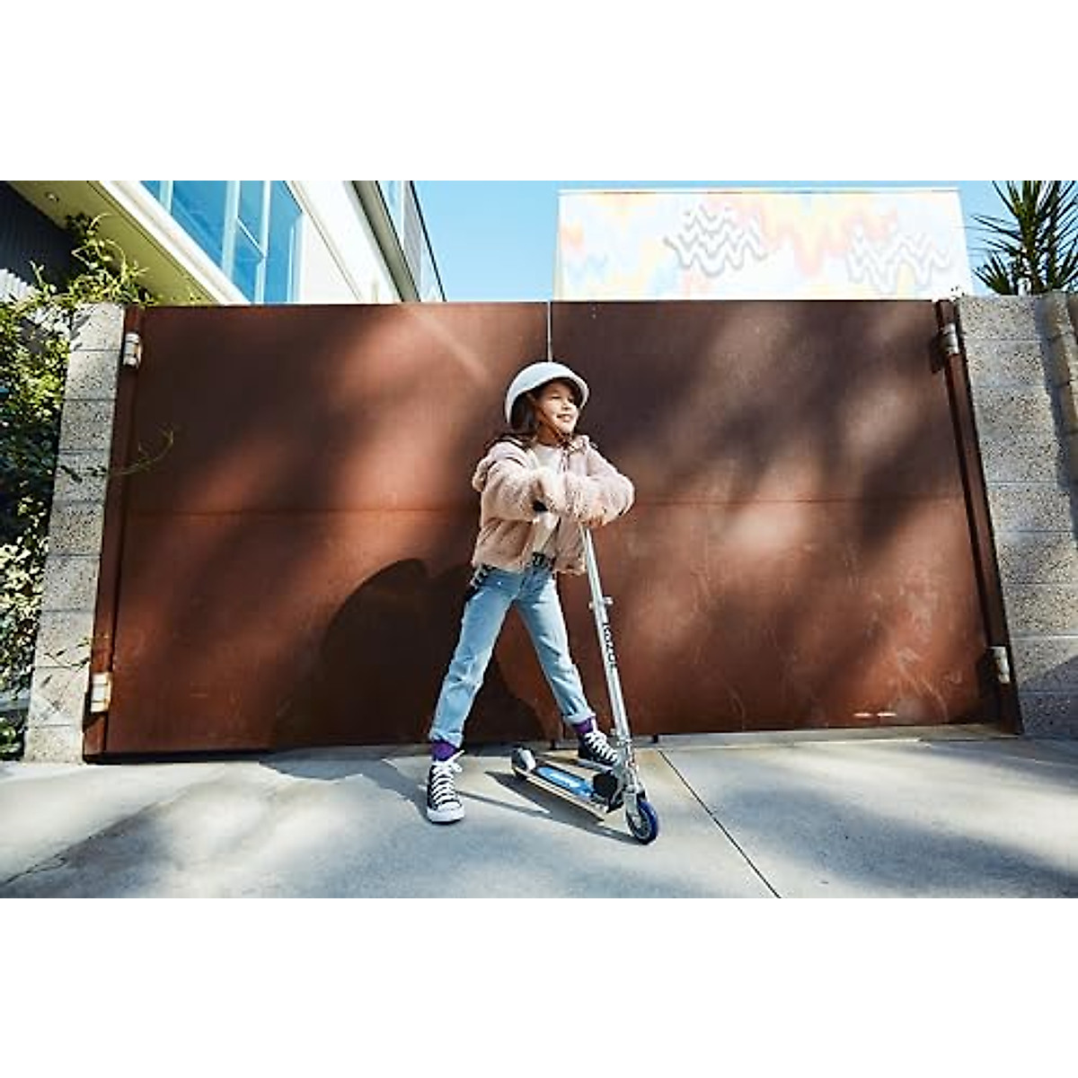 Razor A Kick Scooter for Kids - Lightweight, Foldable, Aluminum Frame, and Adjustable Handlebars