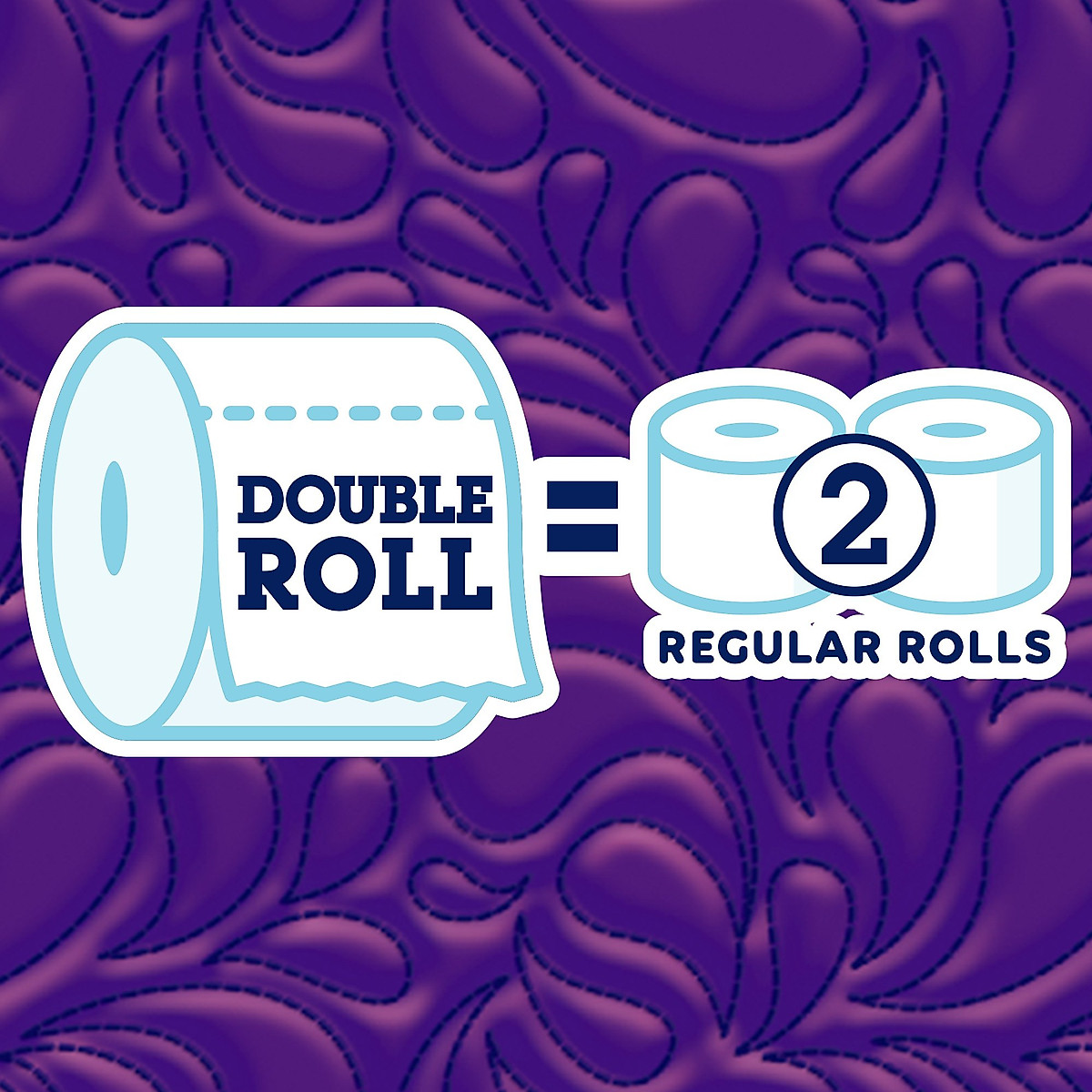 Quilted Northern Ultra Plush Toilet Paper, Double Rolls, 12 Count of 176 3-Ply Sheets Per Roll, 12 Count (Pack of 1)