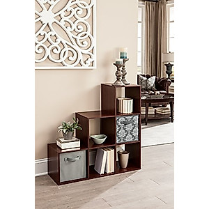 ClosetMaid 3254 Cubeicals Fabric Drawer, Gray Damask