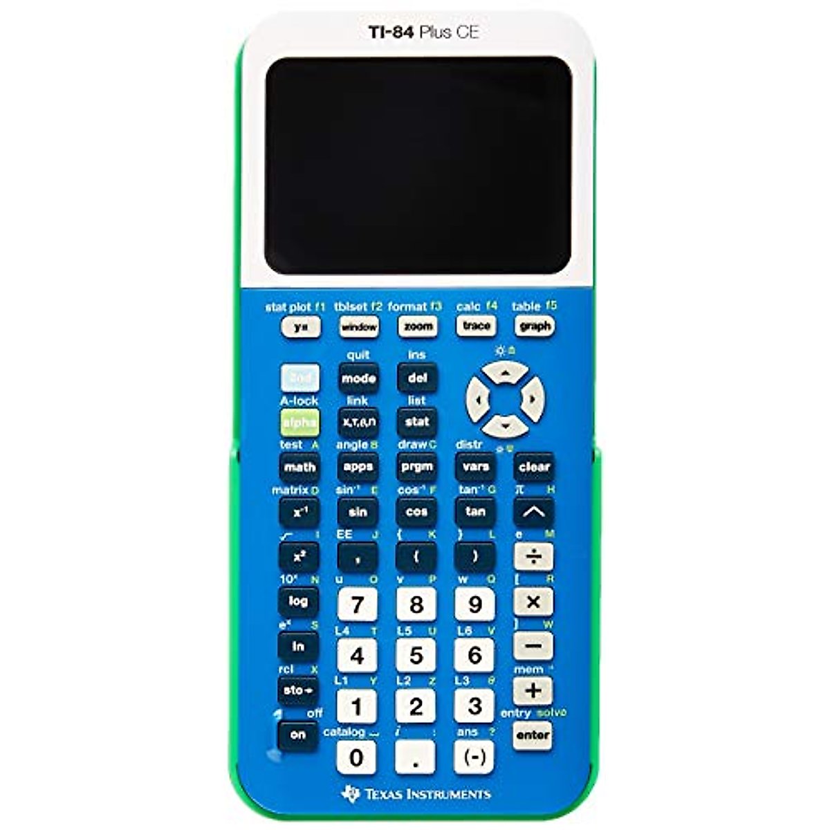 Texas Instruments TI-84 Plus CE Color Graphing Calculator, Trifecta