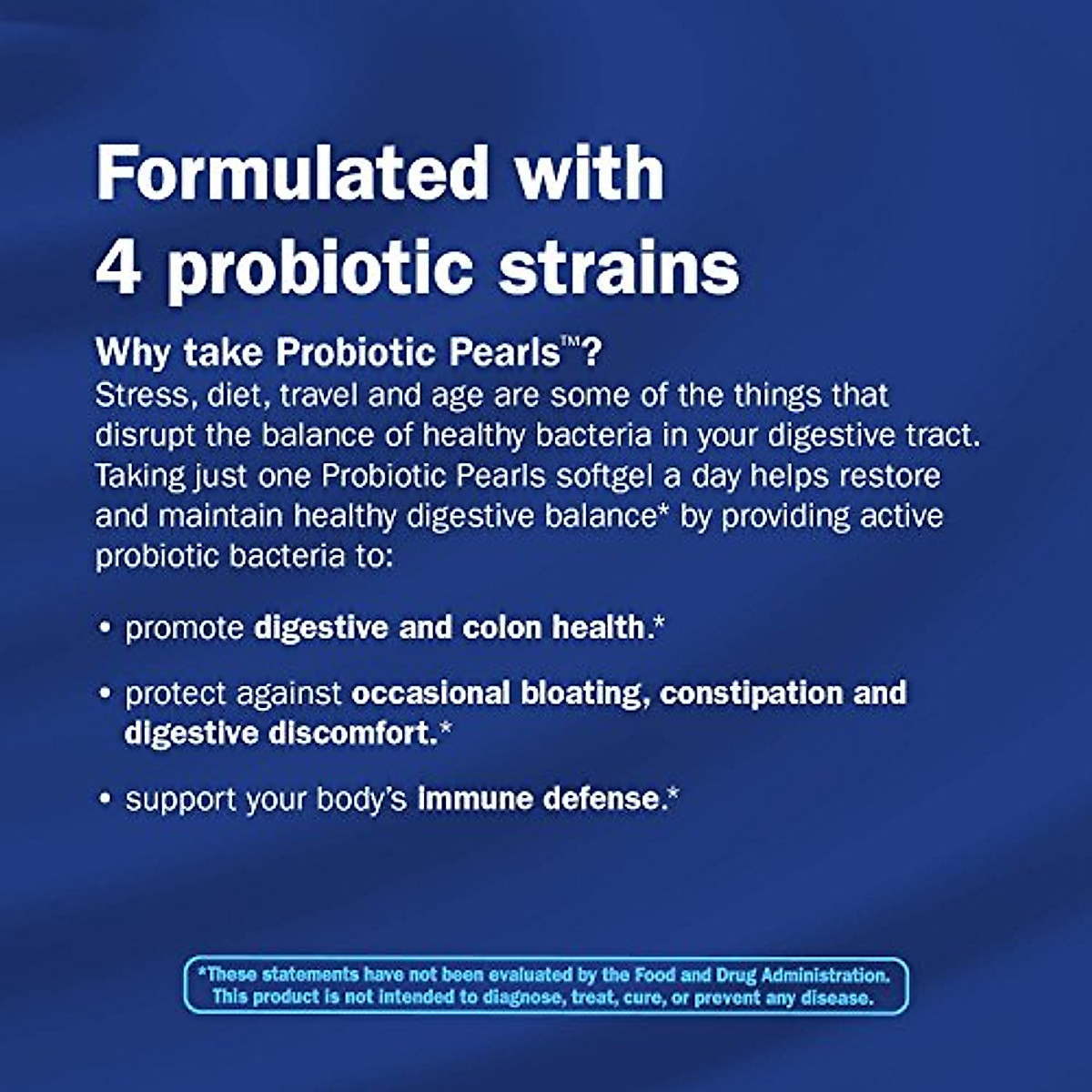 Nature's Way Probiotic Pearls Max Potency for Men and Women, Digestive and Immune Health Support* Supplement, 30 Softgels