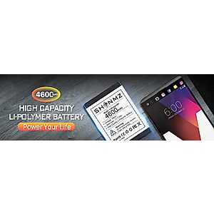 SHENMZ for LG V20 Battery, 4600mAh [2025 New Upgrade] High Capacity Replacement Battery for LG Stylo 3/ Stylo 3 Plus H918 H910 LS997 US996 VS995 V995 BL-44E1F Spare Battery