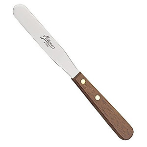 Ateco Straight Spatula, 4.5 Inch, Wood