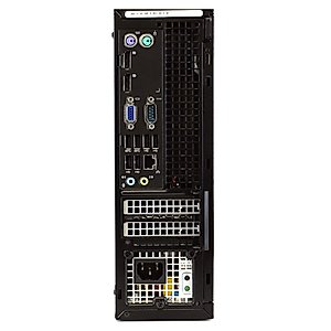 Dell Optiplex 9020 Small Form Desktop, Quad Core i5 4570 3.2Ghz, 4GB DDR3 RAM, 256GB SSD Hard Drive, DVD-RW, Windows 10 (Renewed)