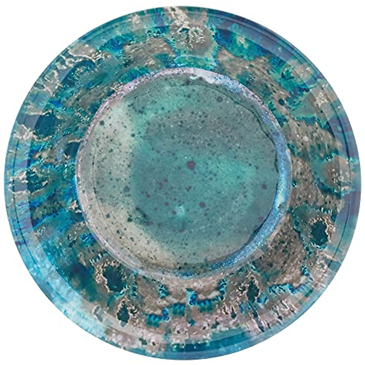 Certified International Radiance Teal Melamine 7.5" All Purpose Bowl, Set of 6, 300 milliliters