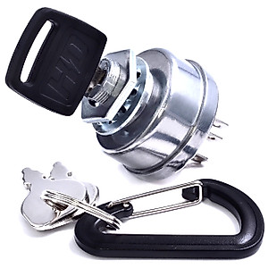 HD Switch Starter Ignition Key Switch w/Keys 25 099 02-S, 25 099 04-S fits Kohler CH11 CH12.5 CH14 CH18 CH20 Engines & More - Includes 3 Keys, Mounting Hardware 2509902-S 2509904-S 2509902S 2509904S