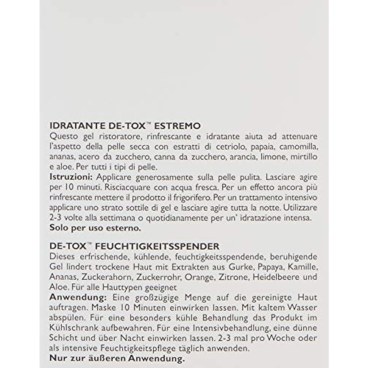 Peter Thomas Roth | Cucumber Gel Mask | Extreme De-Tox Hydrator, Cooling and Hydrating Facial Mask, Helps Soothe the Look of Dry and Irritated Skin, 5 fl oz (Pack of 1)