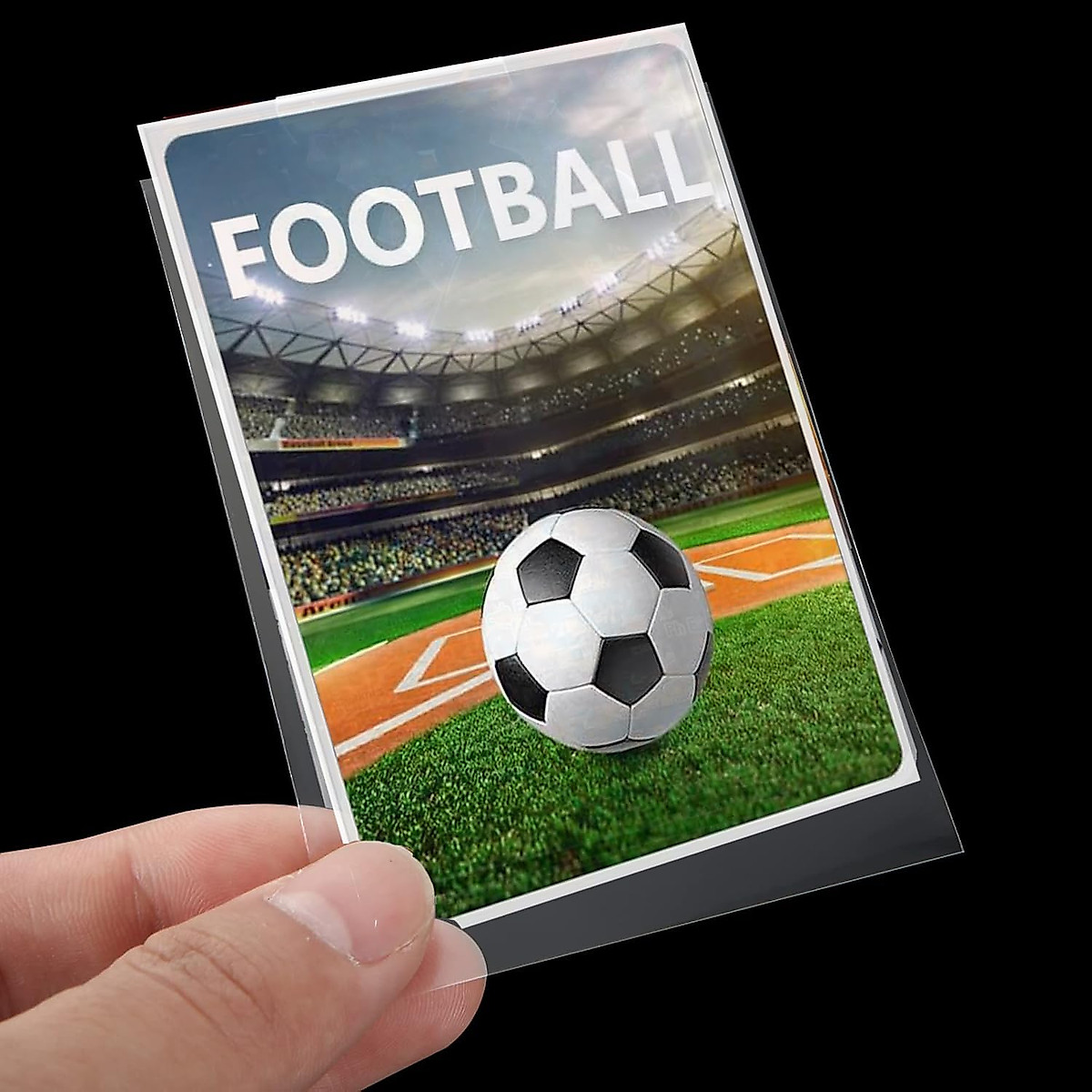 1000 PCS Penny Sleeves, Clear Card Sleeves Soft Pokemon Card Sleeves, Sports Baseball Photocard Sleeves for Standard Trading Cards