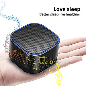 Magicteam Sound Machines White Noise Machine with 20 Non Looping Natural Soothing Sounds and Memory Function 32 Levels of Volume Powered by AC or USB and Sleep Sound Timer Therapy for Baby Kids Adults