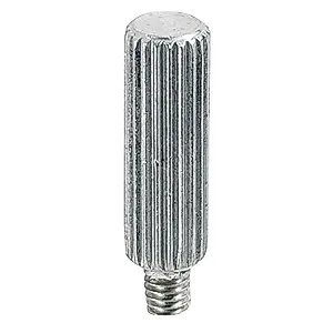 Allspace 4 Piece Utility Track Locking Pins for Pegboard Wall Mount System, Closet, Garage Utility Organization Accessories - 450036-35,Silver