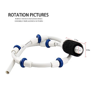 Funmit Automatic Pool Cleaner Sweep Hose Complete B5 B-5 Fits for Zodiac Polaris 280 380 480 180 Pool Cleaner