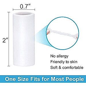 Sumifun Finger Sleeves, 8PCS Gel Thumb Finger Tubes for Arthritis, Trigger Finger Pain, Silicone Fingers Protector for Golf, Basketball, Golf, Rugby, Cracked Finger