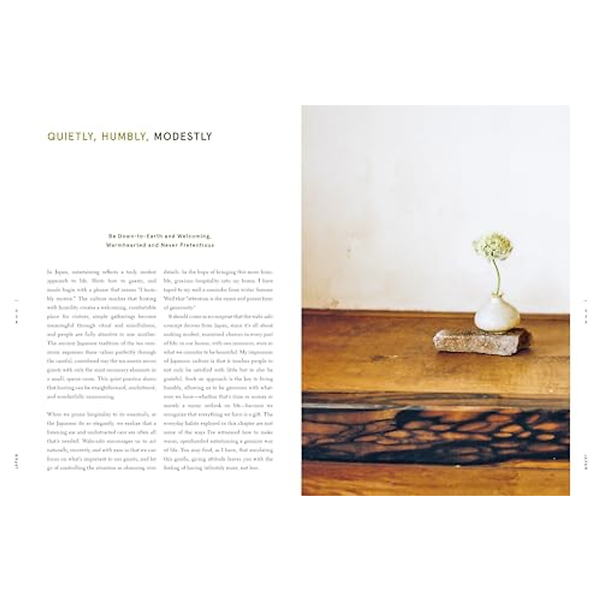 Wabi-Sabi Welcome: Learning to Embrace the Imperfect and Entertain with Thoughtfulness and Ease