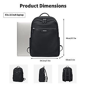 GOLF SUPAGS Laptop Backpack for Women Computer Bag Work Travel College Backpack Purse Fits 15 Inch Notebook