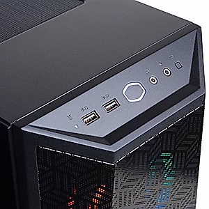 CYBERPOWERPC Gamer Xtreme VR Gaming PC, Intel Core i5-12400F 2.5GHz, GeForce RTX 3050 8GB, 16GB DDR4, 500GB NVMe SSD, WiFi & Win 11 Home (GXiVR8060A16), Black