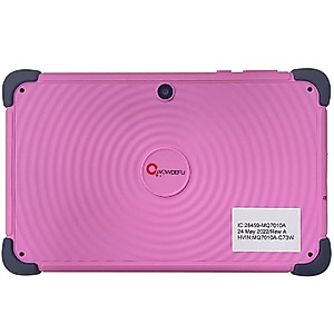 CWOWDEFU Kids Tablet 7 Inch Android 11 Tablet Kids Learning Tablet WiFi Tablet for Children Toddlers 7" Tablet for Home School Parent Control Educational Tablet with Kid-Proof Case (Pink)