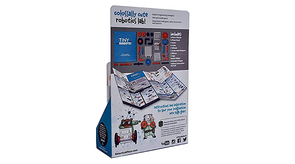 SmartLab TINY Robots: 15 Fun Builds for Kids
