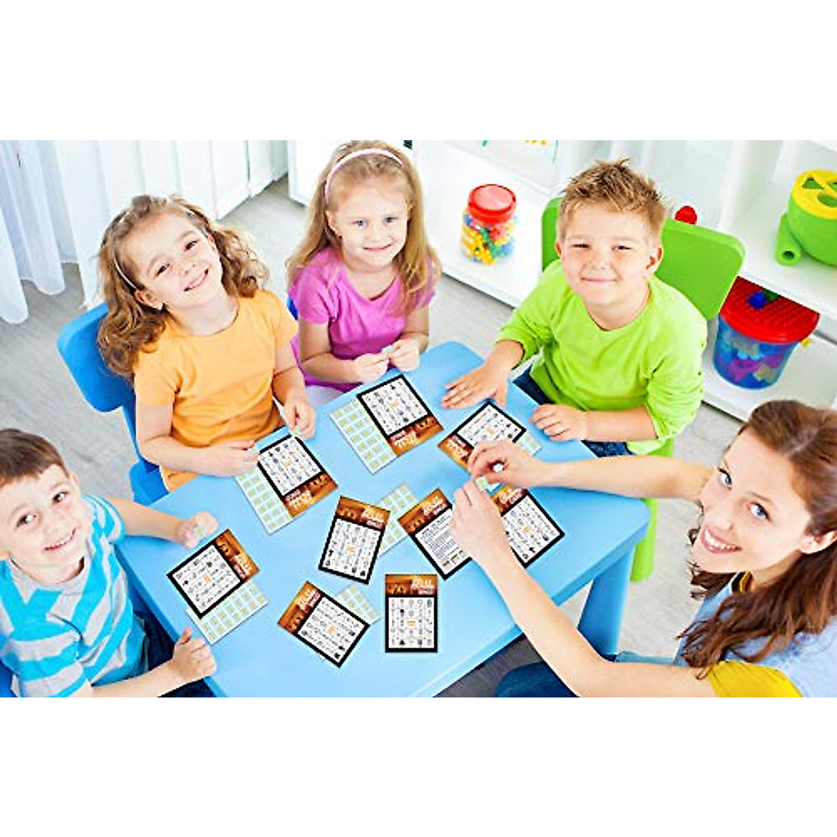 FaCraft Bible Bingo Game for Kids Adults 26 Players Christian Nativity Bingo Cards Bible Activities Games for Vacation Bible School Christian Sunday Church Family Open Day Party Supplies