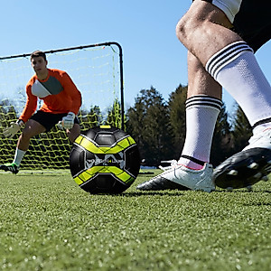 Franklin Sports Blackhawk Soccer Ball, Size 4