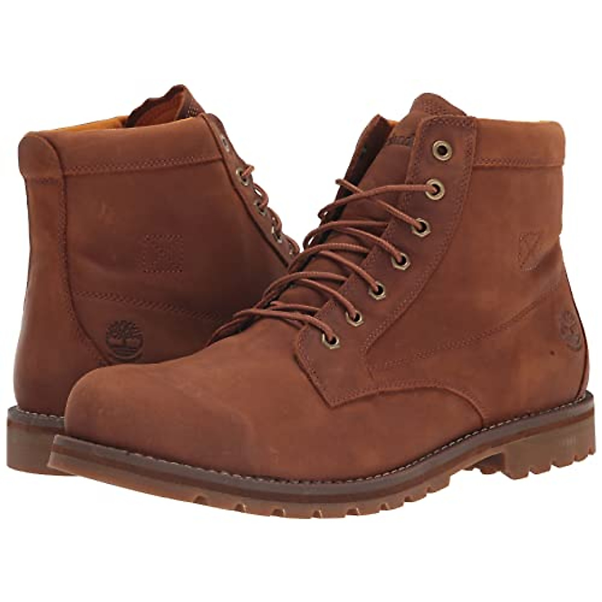 Timberland Men's Redwood Falls Waterproof Boots, Rust Full Grain, 10
