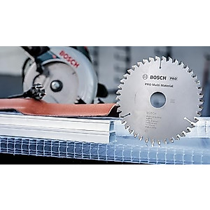 Bosch 2608640509 Multi Material Circular Saw Blade, 190mm x 2.4mm x 30mm, 54 Teeth, Silver