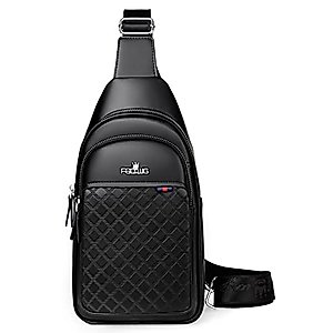 FSD.WG sling Backpack for Men Chest Bag Crossbody Shoulder Bags Travel Bag Purse for Men with Water Resistant