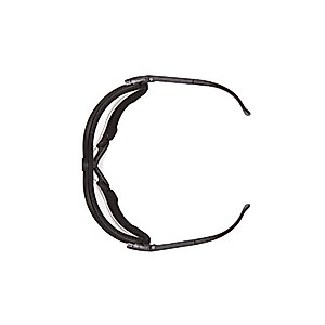 Pyramex V2G Safety Glasses, Black Frame/Indoor-Outdoor Mirror Anti-Fog Lens