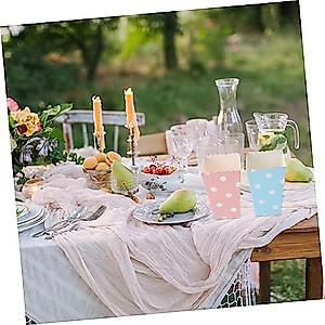 Gadpiparty 24pcs Popcorn Boxes Popcorn Box Popcorn Cups Paper Candy Container Basket Sandwich Container Snacks Container Nacho Containers Paper Storage Containers Party Snack Buckets Carton