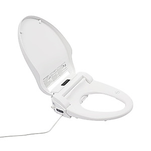 Electric Bidet Toilet Seat, 1000W Smart Bidet Toilet Seat, Elongated Heated Toilet Seat, Adjustable Temperature, Multiple Cleaning Modes