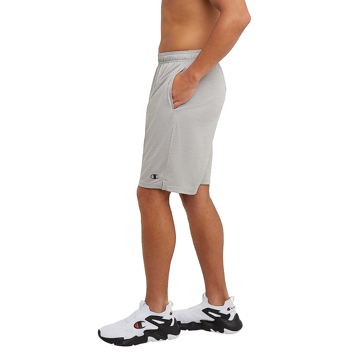 Champion mens 10" Core Training athletic shorts, Oxford Gray, X-Large US