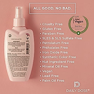 DAILY DOSE Miracle Moisture Spray Leave-In Hair Conditioner Detangler (Award Winning) 8.5oz, Paraben Free, Phthalates Free, Cruelty Free, Vegan