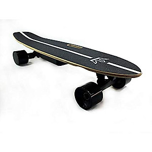 KYNG Electric Skateboard with Wireless LED Remote, 29" for Youth and Adults 15 MPH, 350W Motor, 10 Mile Range, Adjustable Speed and Braking, 7 Layer Maple Deck, 175lb Weight Load, Kids and Adult