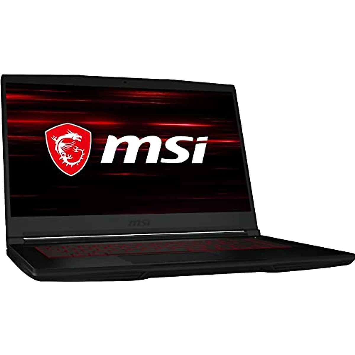 MSI GF63 Gaming Laptop Computer, 15.6" FHD, Intel Quad-Core i5-10300H (Beat i7-8750H), 8GB DDR4 RAM, 256GB PCIe SSD, GTX 1650 4GB, WiFi6, Bluetooth 5.1, Backlit Keyboard, Windows 10, 64GB Flash Drive
