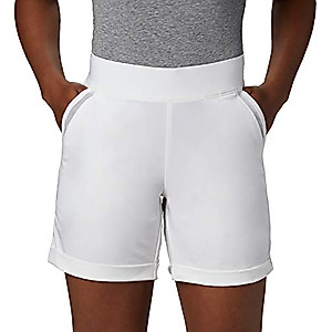 Columbia Women's Slack Water Woven Short, White, Small x 6