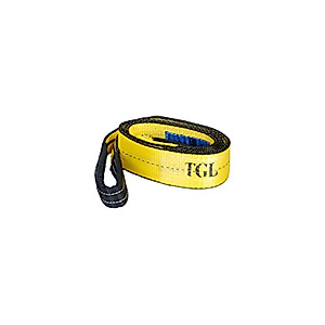 TGL 3 inch, 8 Foot Tree Saver, Winch Strap, Tow Strap 30,000 Pound Capacity