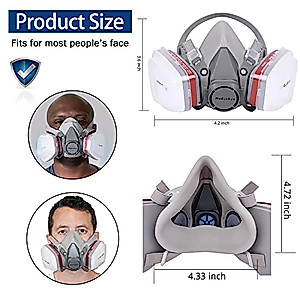 MODUSKYE Reusable Respirator - Safe & Comfortable Protection