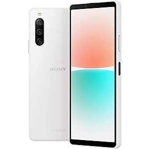 Sony Xperia 10 IV XQ-CC72 5G Dual SIM 128GB 6GB RAM Factory Unlocked (GSM Only | No CDMA - not Compatible with Verizon/Sprint) – White